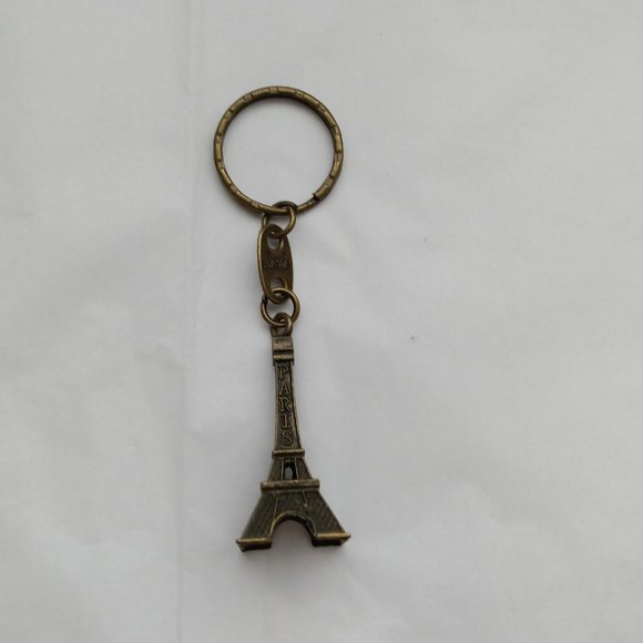 Accessories | Eiffel Tower 3d Brass Tone Paris France Keychain 206 ...